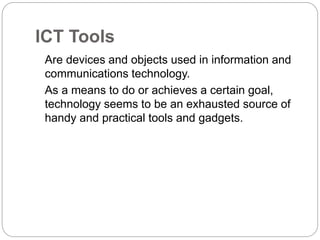 Media & ict learning | PPTX
