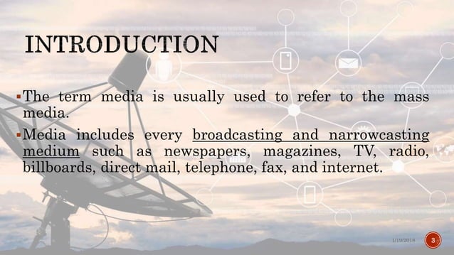 Media in confict prevention and peace building | PPTX
