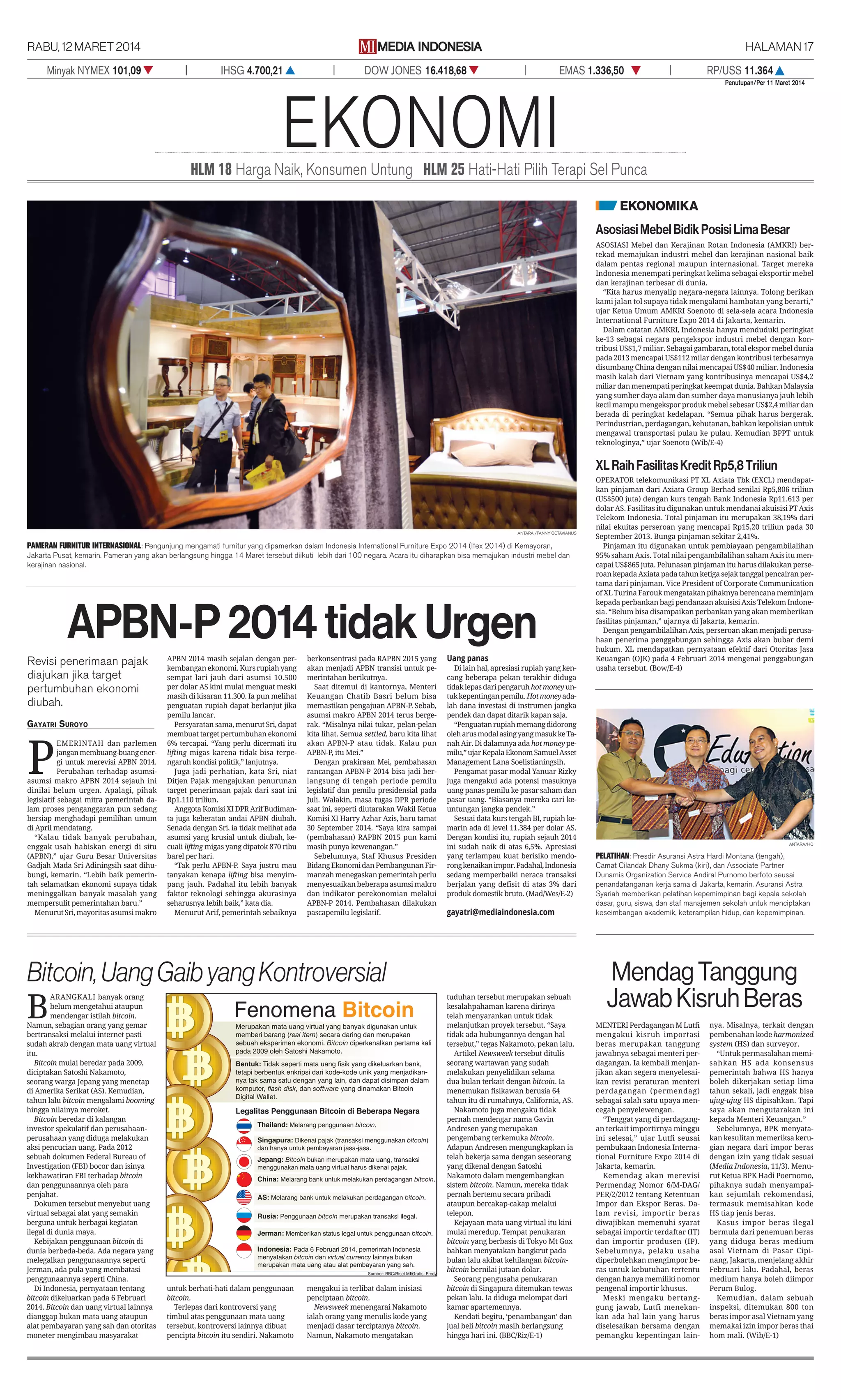 Media Indonesia 12 Maret 2014 | PDF