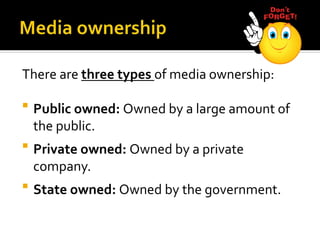 Media conglomerates: industries and ownership | PPTX