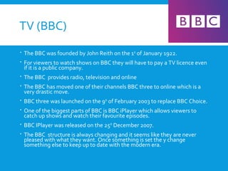 Media industries and structure | PPT