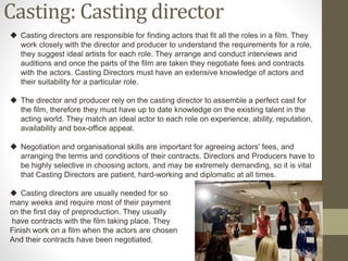 Media industries job roles | PPT