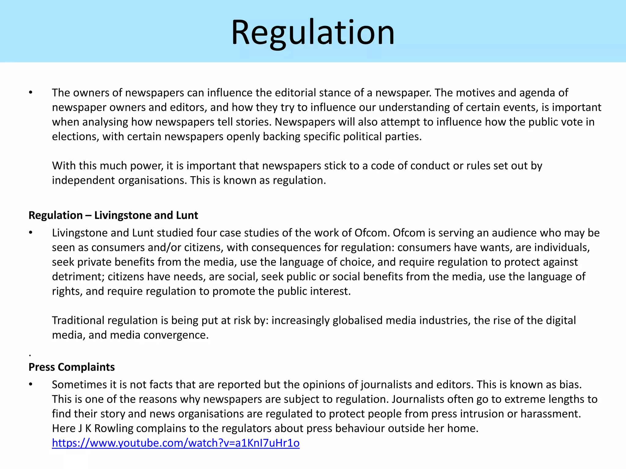 Media industries theories | PPTX