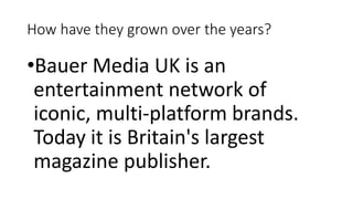 Media Industry History of Magazines | PPTX