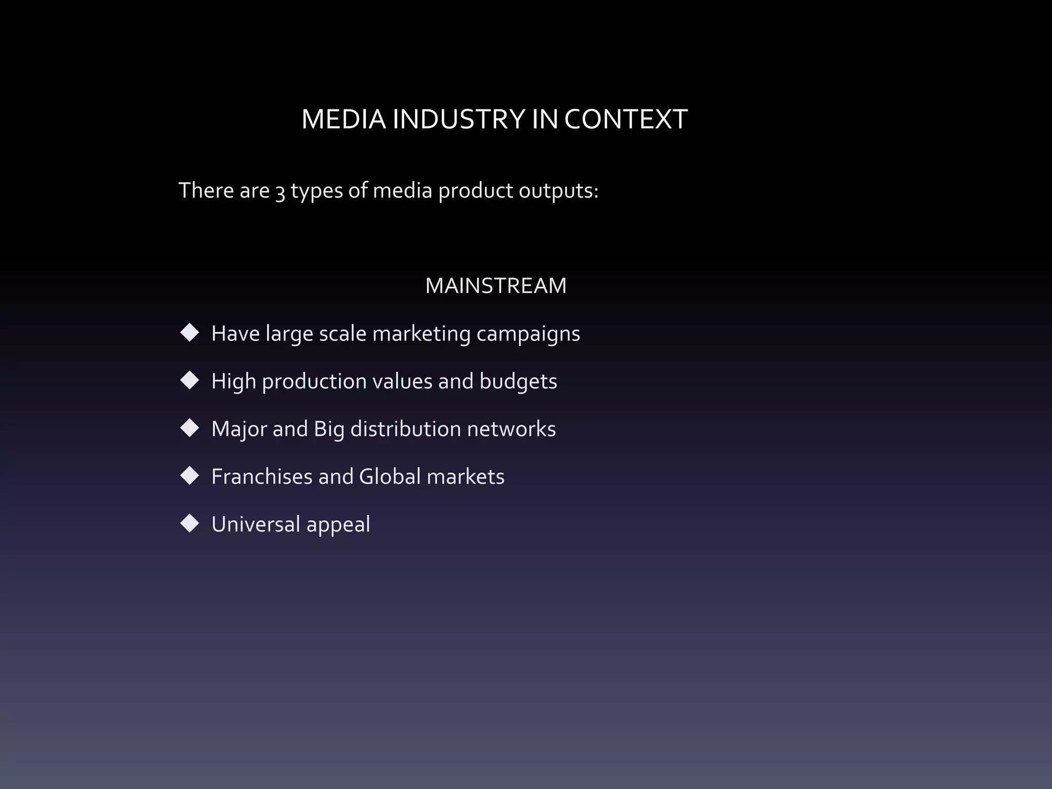 Media industry in context | PPTX