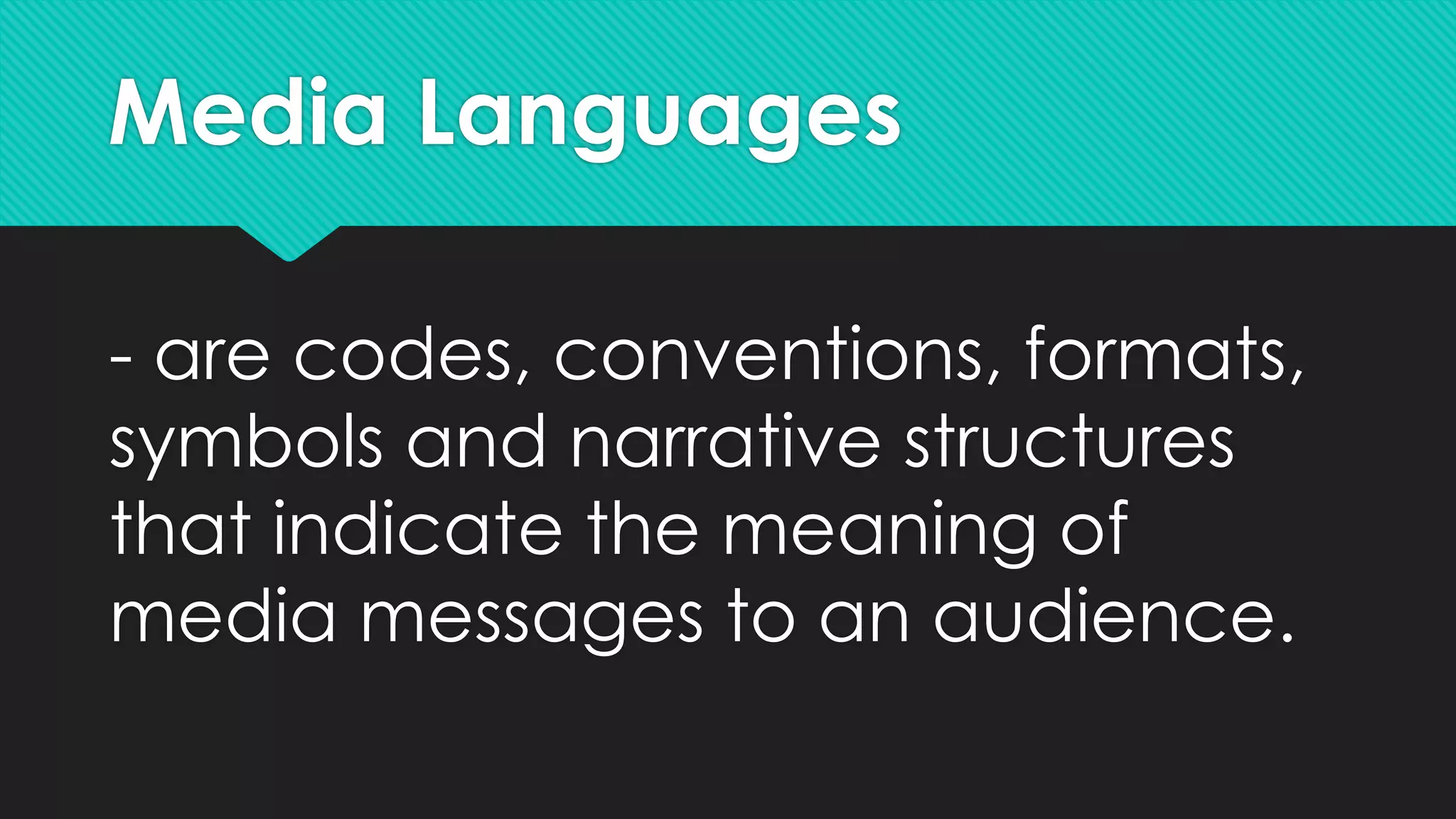 Media and Information Languages | PDF