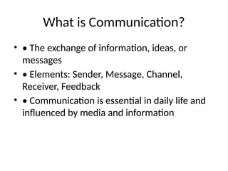 Proper Use of Media and Information Literacy | PPTX
