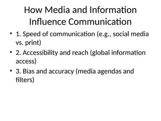 Proper Use of Media and Information Literacy | PPTX
