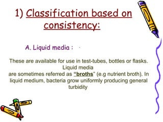 Media in microbiology | PPT