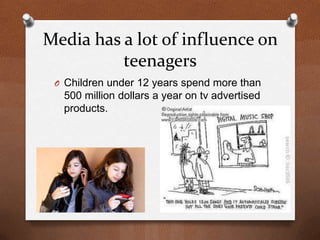 Media in teenagers | PPTX
