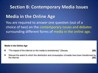 Media in the Online Age Unit Overview | PPTX