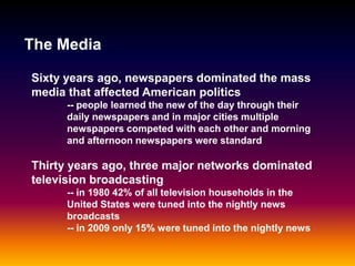 Media in the us | PPTX