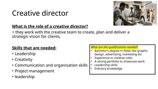 media job roles within the advertising industry.pptx