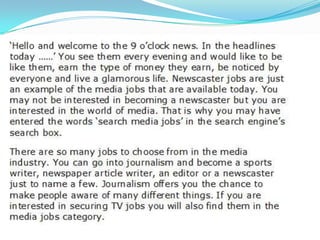 Media Jobs | PPSX