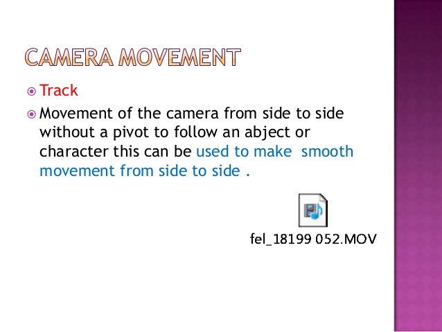 Assignment 4:Camera shot,camera angels,camera movement,composition
