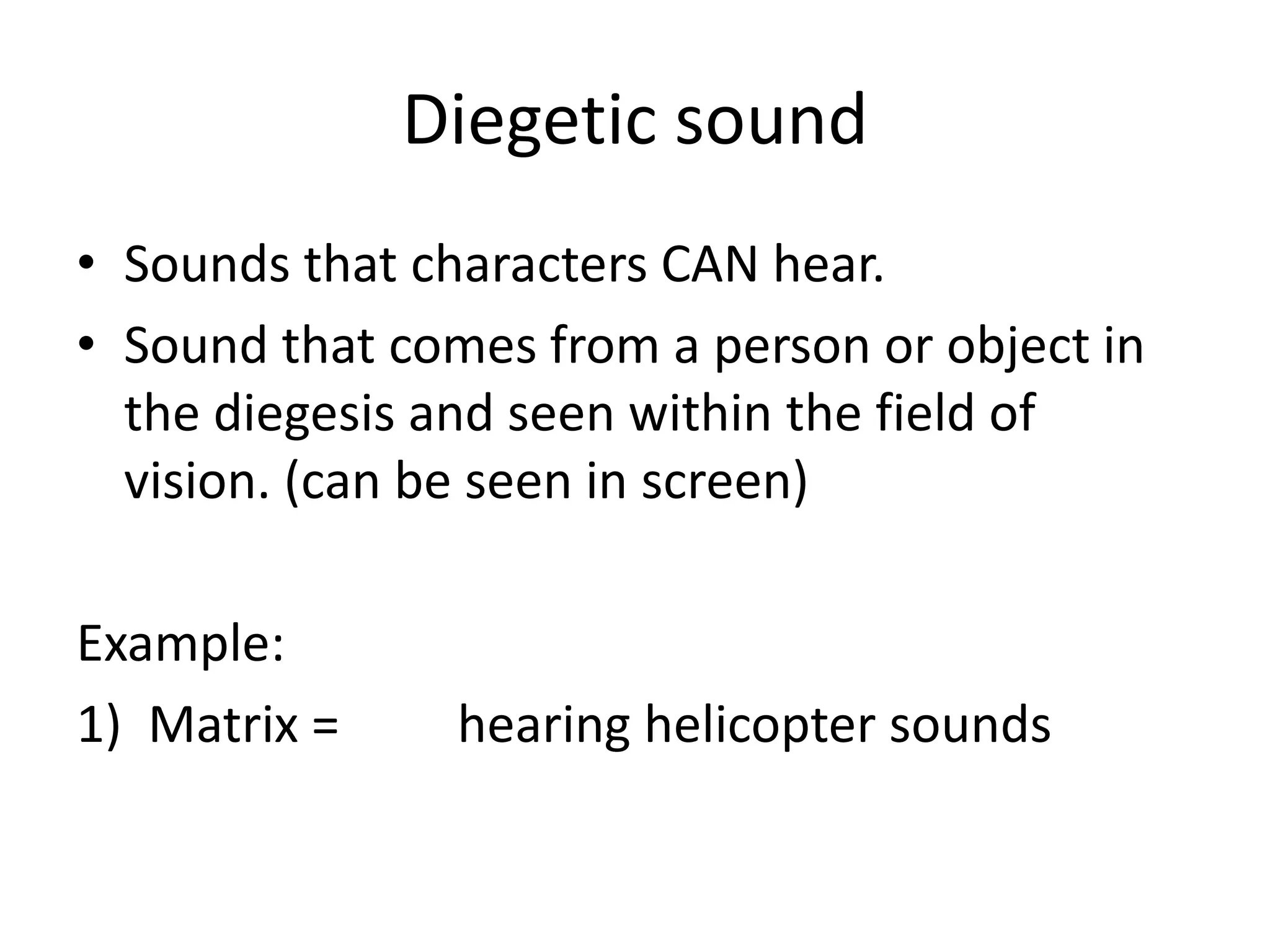 Media key terms sound | PPTX
