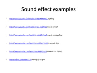 Media key terms sound | PPTX