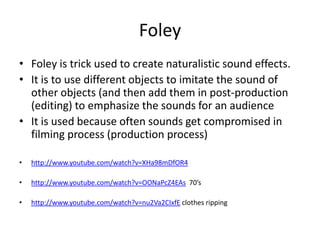 Media key terms sound | PPTX