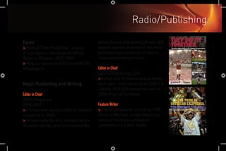 Tom Zenner's Mediakit | PDF