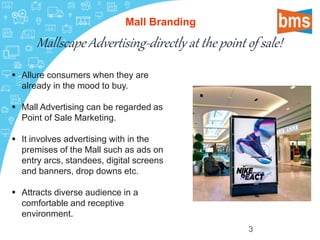 Media kit : Mall Branding in India | PPTX