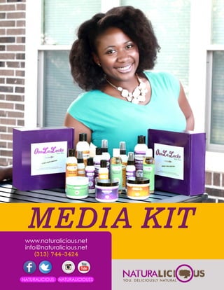 NATURALICIOUS Media Kit | PDF