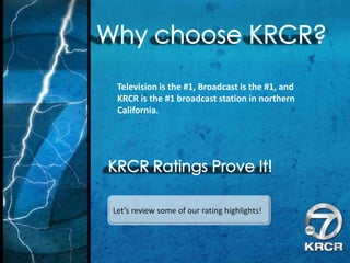 KRCR Media Kit, 2010 | PPT