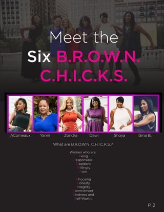 Six Brown Chicks Media Kit 2013 | PDF