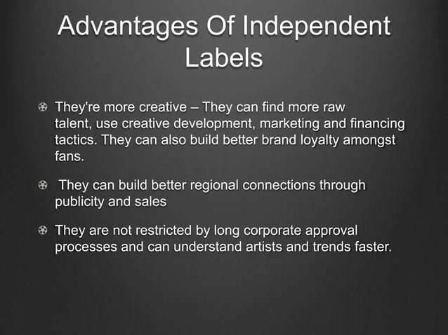 Structure and breakdown of Record Labels | PPTX | Music | Entertainment
