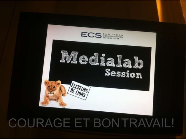Medialab session Bruxelles - | PPTX