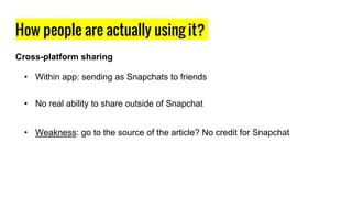 Media Landscape Analysis of Snapchat Discover - NHBuzzFeed | PPT