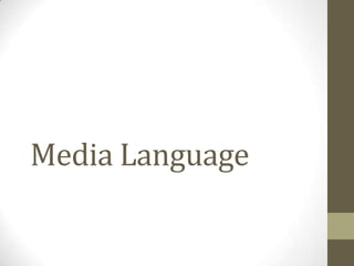 Media language | PPTX