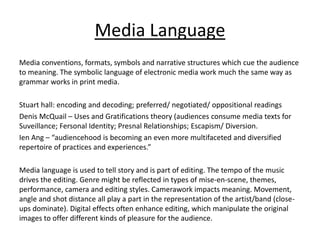 Media language | PPT