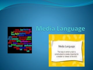 Media language | PPT