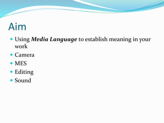 Media language | PPT