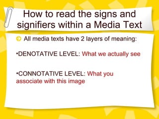 Media language goffman q1b | PPT
