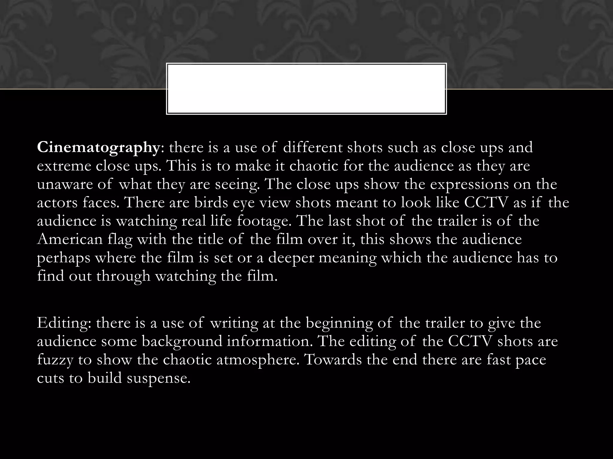 Media language investigation | PPT