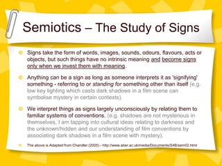 Media language lesson 2013 | PPTX