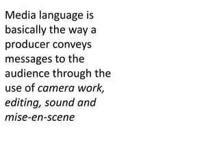 Media language pp for blog | PPT