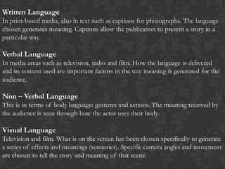 Media languages | PPTX