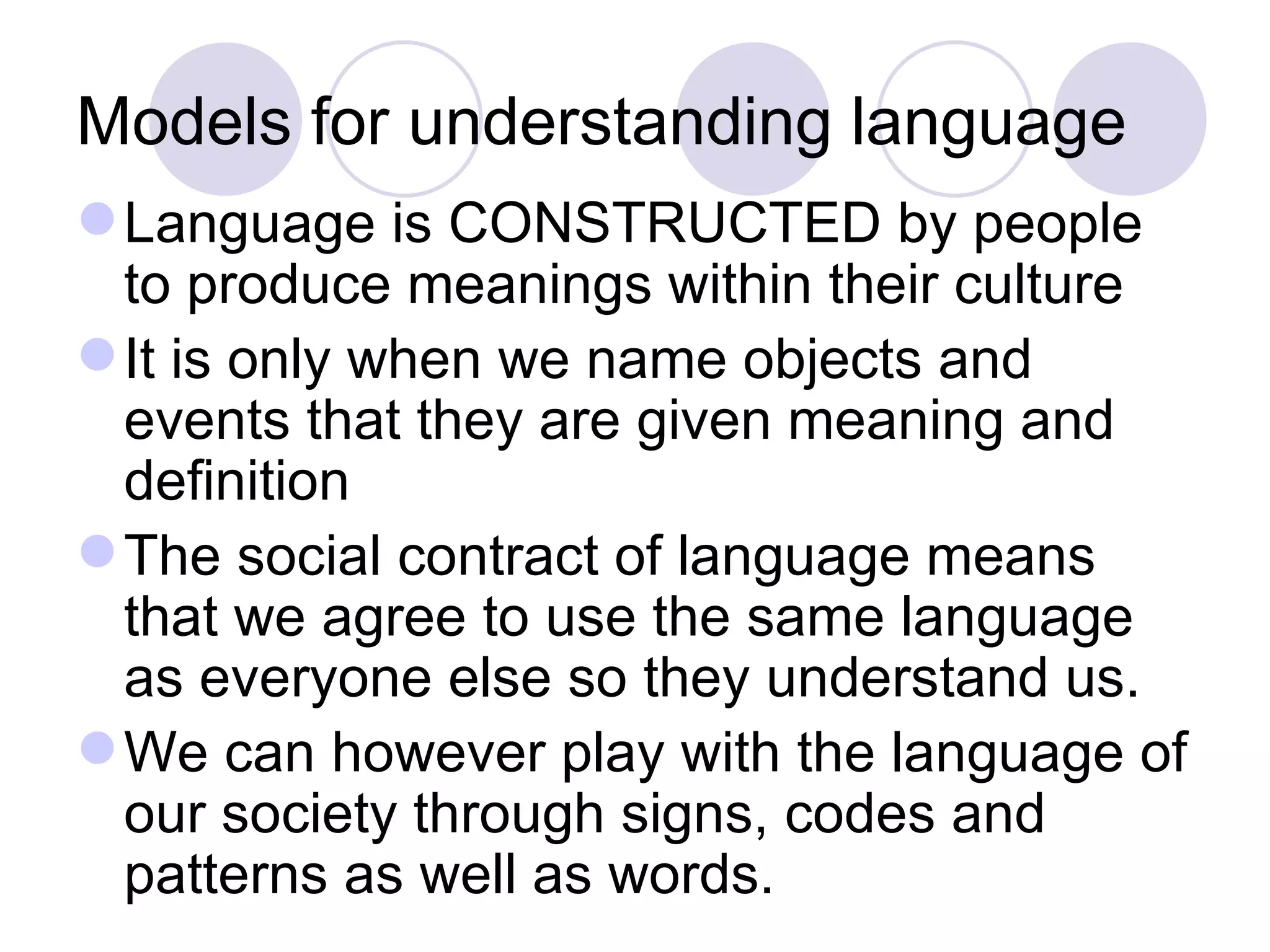Media language semiotics lesson 2 & 3 | PPT