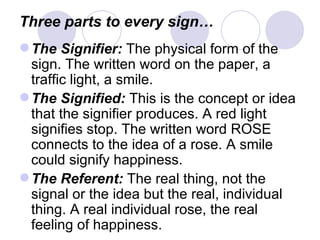 Media language semiotics lesson 2 & 3 | PPT