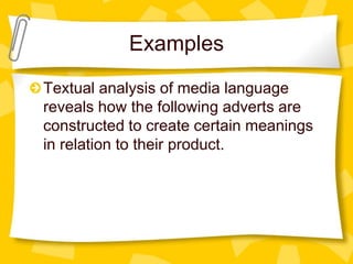 Media language social | PPT