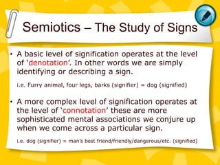 Media language theory | PPTX