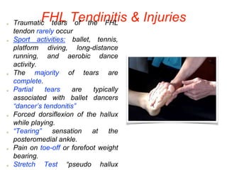 Medial ankle pain | PPTX