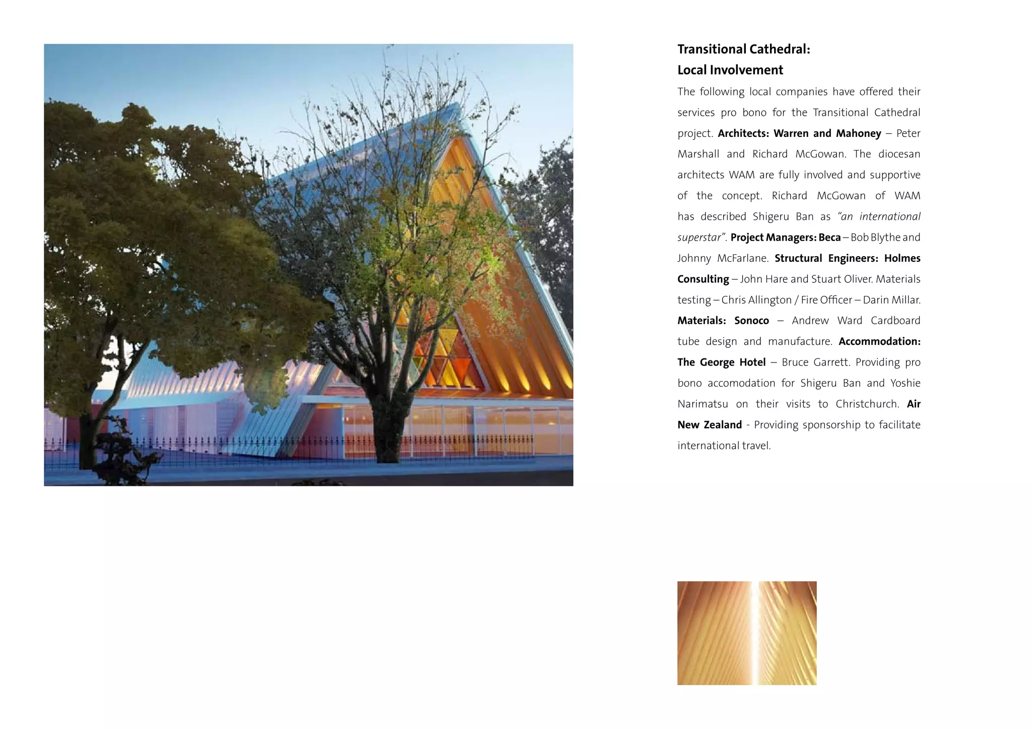CARDBOARD CATHEDRAL PROJECT APPROVED | PDF