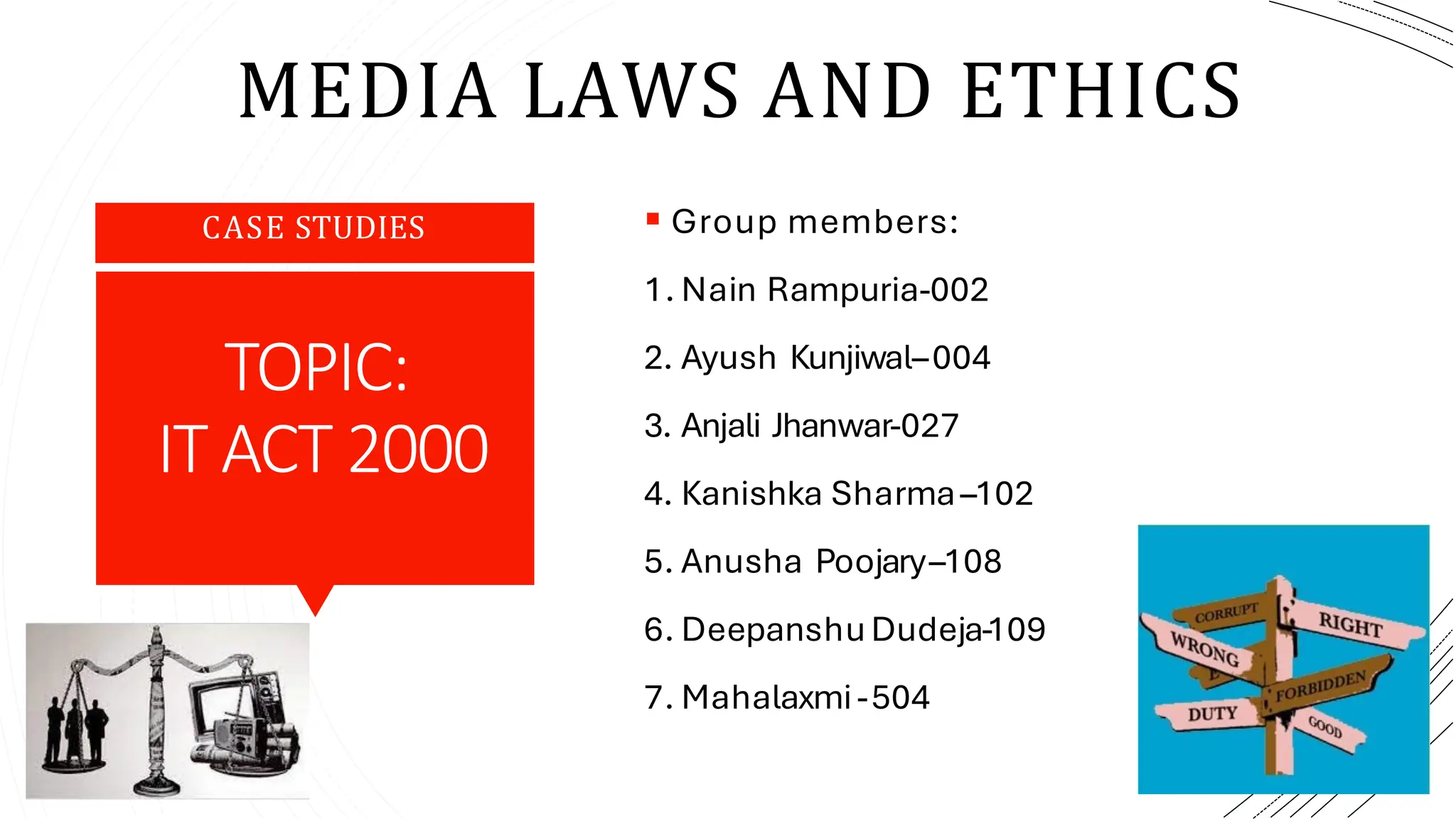 IT ACT 2000 CASE STUDIES MEDIA LAWS AND ETHICS PPT.pdf