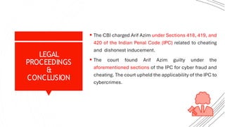 IT ACT 2000 CASE STUDIES MEDIA LAWS AND ETHICS PPT.pdf | Crime ...