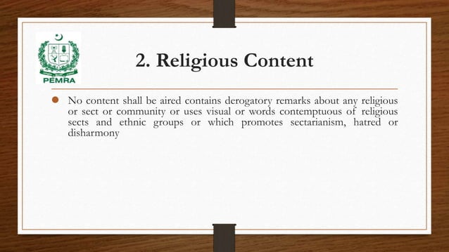 Media Laws in Pakistan & Role of PEMRA | PPTX | Media Industry | Industries