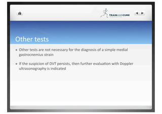 Medial calf muscle rupture | PDF