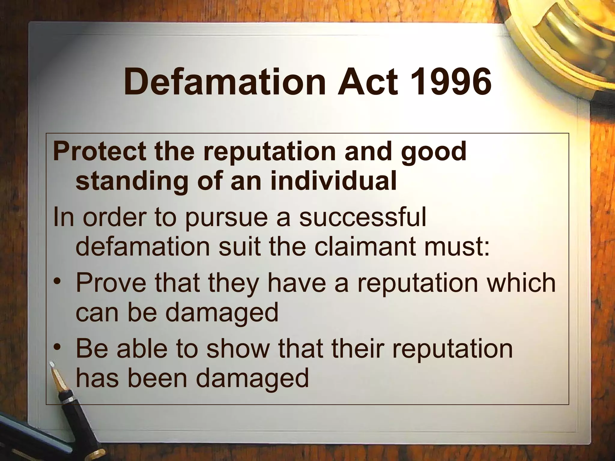 Media legislation | PPT